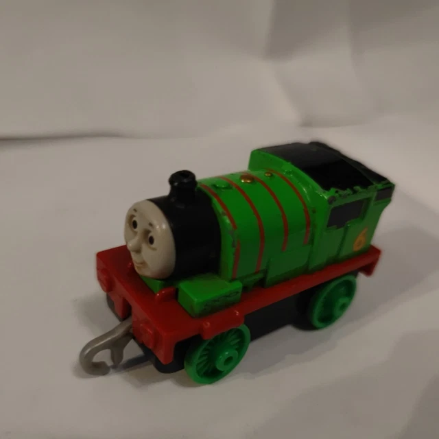 THOMAS THE TANK & Friends Adventures Train Take n Play Percy Well Worn ...