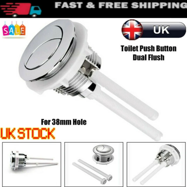 UNIVERSAL REPLACEMENT DUAL Flush Push Button Toilet Cistern Flush Water ... UNIVERSAL REPLACEMENT DUAL Flush Push Button Toilet Cistern Flush Water ...