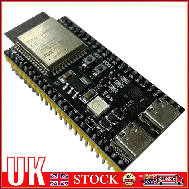 ESP32/ ESP32-S3/ESP32-C3 WIFI+BT BLE Module Dual Type-C ESP32 Development Board £11.19 - PicClick UK