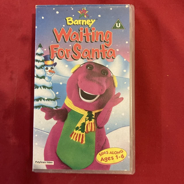 Barney Waiting For Santa Vhs 1998 £0 99 Picclick Uk