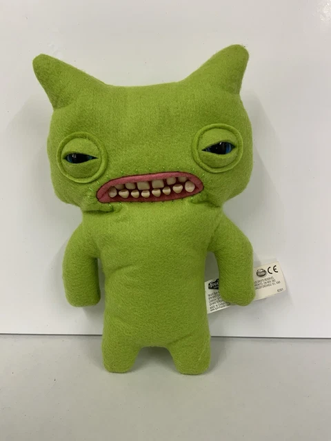 FUGGLER FUNNY UGLY Monster Munch Munch Green Felt Toy £10.50 - PicClick UK