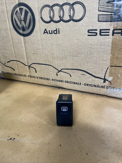 VW GOLF JETTA MK2 84-92 GENUINE REAR HEATED DEMISTER SCREEN SWITCH ...