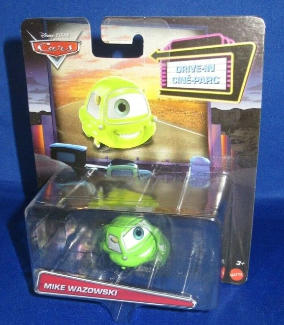 DISNEY PIXAR CARS Drive-In Monsters Inc. Mike Wazowski Collector Car ...