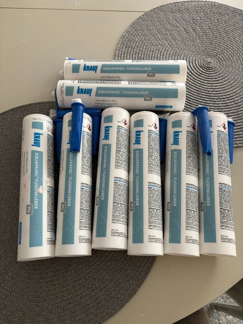 KNAUF AQUAPANEL FUGENKLEBER 310 ml Cement Board Klebstoff EUR 40,00 ...