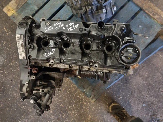 SKODA OCTAVIA VRS Mk3 5E Engine Cupa Bare 2.0Tdi Cr 2014 £1,699.99 ...