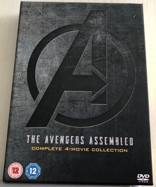 THE AVENGERS ASSEMBLED Complete 4 -Movie Collection Boxset, Region 2 £9 ...
