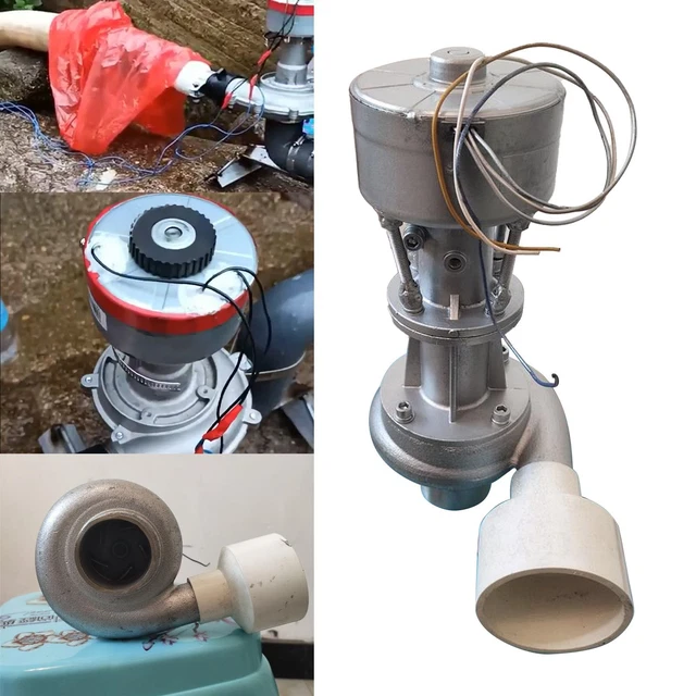 WATER TURBINE GENERATOR Kit Mini Hydro Power 500W 220V 50hz Electric ...