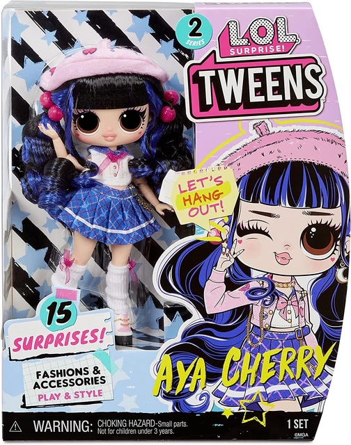LOL SURPRISE TWEENS Series 2 Fashion Doll Aya Cherry with 15 Surprises ...