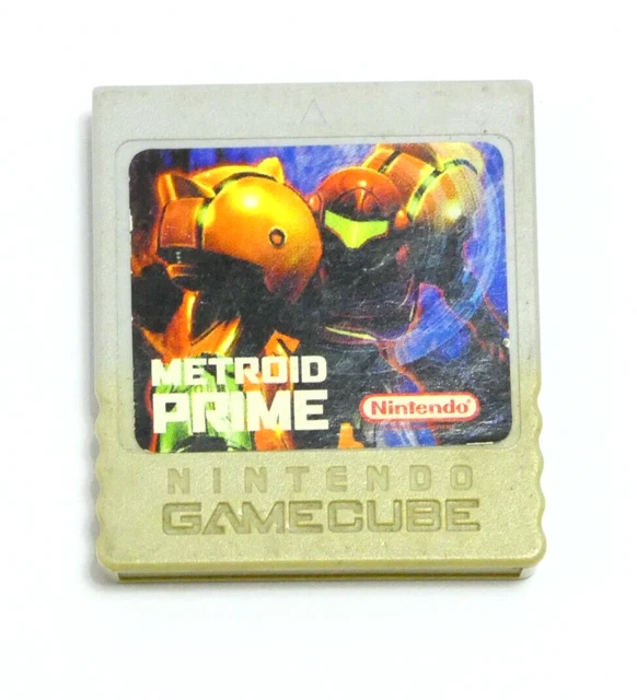 METROID PRIME POUR Jeu Console Nintendo Gamecube Carte Memoire 59 Blocs ...