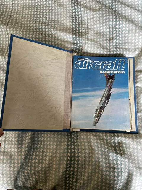 AIRCRAFT ILLUSTRATED MAGAZINE - Complete Year In Binder - 1975 £5.00 ...