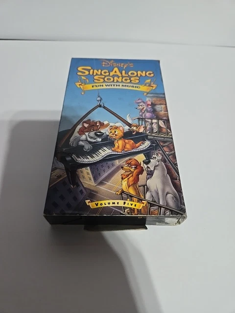 DISNEYS SING ALONG Songs - Fun With Music VHS Tape 1993 Volume 5 Kids Show Film £20.89 - PicClick UK