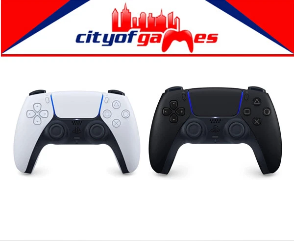 PLAYSTATION 5 PS5 DualSense Wireless Controller White and Midnight ...