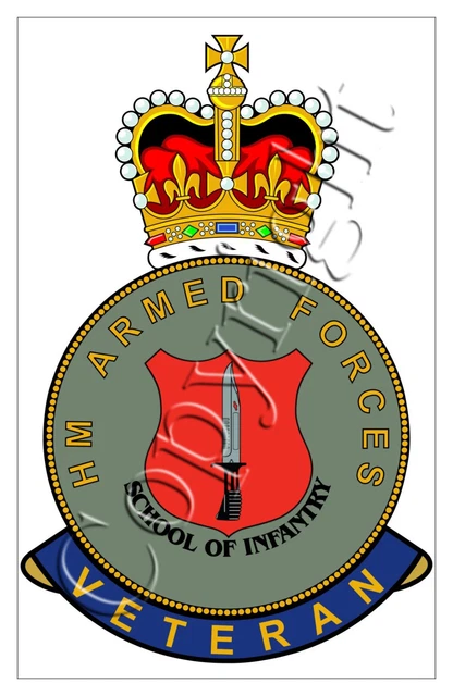 CLASSIC HM armed Forces ITC Infantry Training Centre Catterick Veterans ...