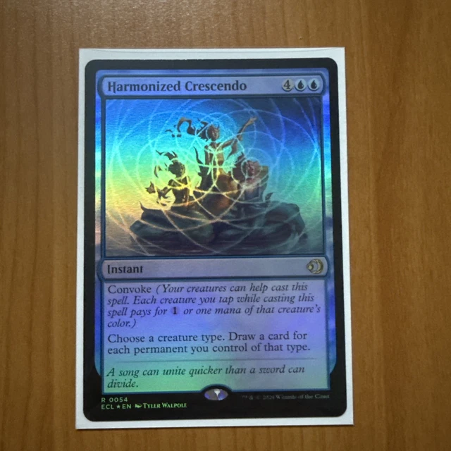 HARMONIZED CRESCENDO (FOIL) Lorwyn Eclipsed 2026 - N/M - MTG Magic The ...