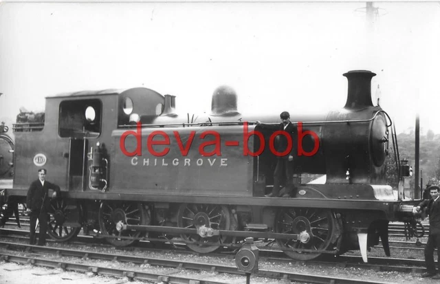 RAILWAY PHOTO LBSCR E6 410 Chilgrove Tunbridge Wells 0-6-2T Loco ...