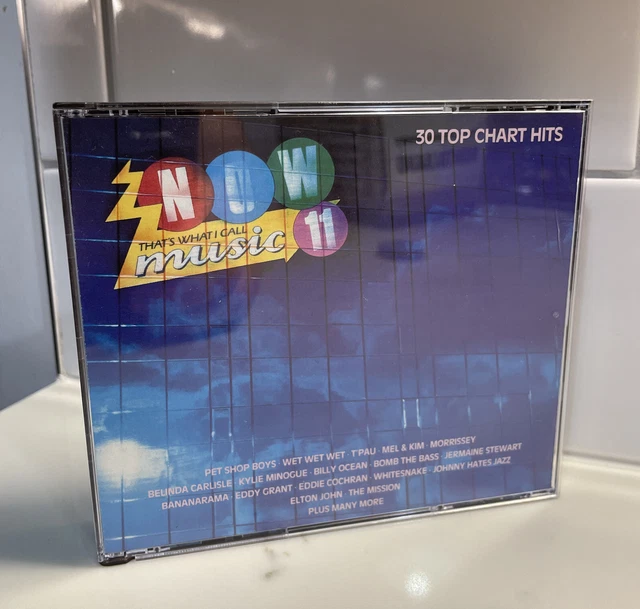 NOW THAT'S WHAT I CALL MUSIC 11 - Double Fatbox booklet foam UK CD Box ...