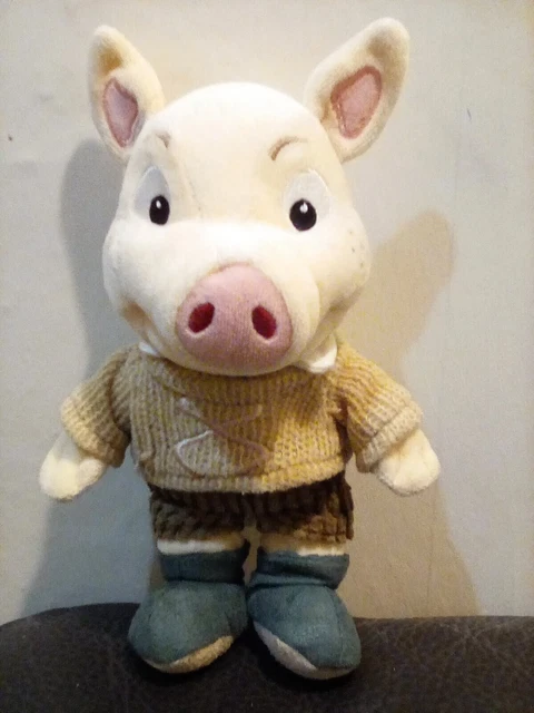 JAKERS! PIGGLEY WINKS 9 Inch Plush Toy 2005 The Adventures Of Piggley ...