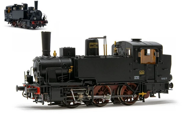 MINIATURE TRAIN MODÉLISME Ferroviaire Rivarossi FS Gr.835 Petit Train auto H0 EUR 287,84 ...