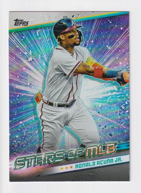 RONALD ACUNA JR 2024 Topps Series 1 Stars Of MLB #SMLB-3 Atlanta Braves EUR 0,91 - PicClick IT
