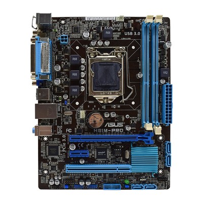 ASUS H61M-PRO LGA1155 Intel 3rd/2nd Gen H61 DDR3 SATA DVI MicroATX Motherboard £67.37 - PicClick UK