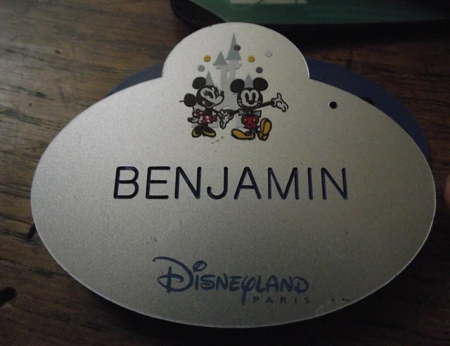 NAME TAG NAMETAG Disneyland Paris Cast Member Stephano EUR 20,00 ...