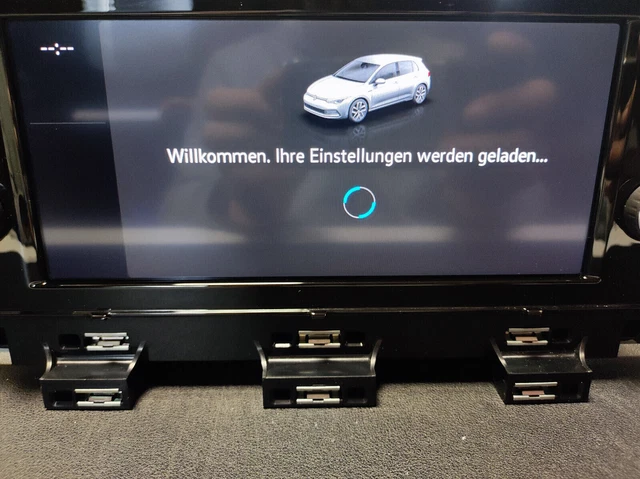 ORIGINAL VW GOLF 8 CADDY Headunit DAB RADIO MIB3 Monitor Screen Multim ...