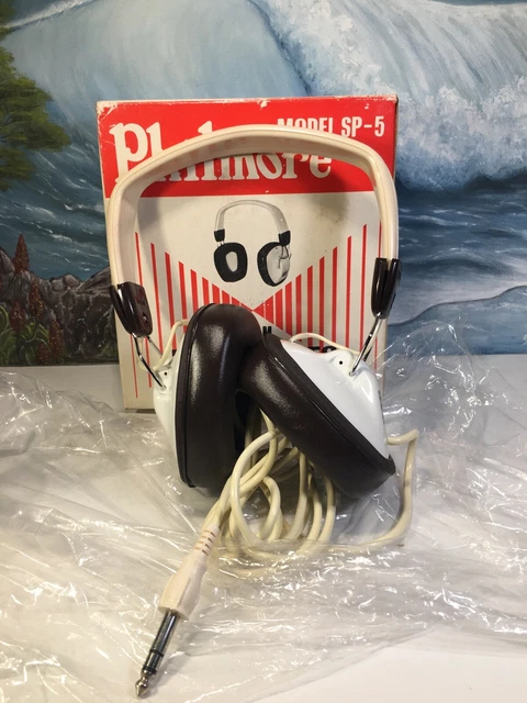 VINTAGE NEVER USED Philmore SP-5 Stereo Hi-Fi Headphones 8 Ohm Audio £ ...