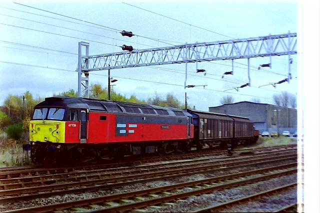 35MM RAILWAY COLOUR Negative Class 47 739 at Longport £1.75 - PicClick UK