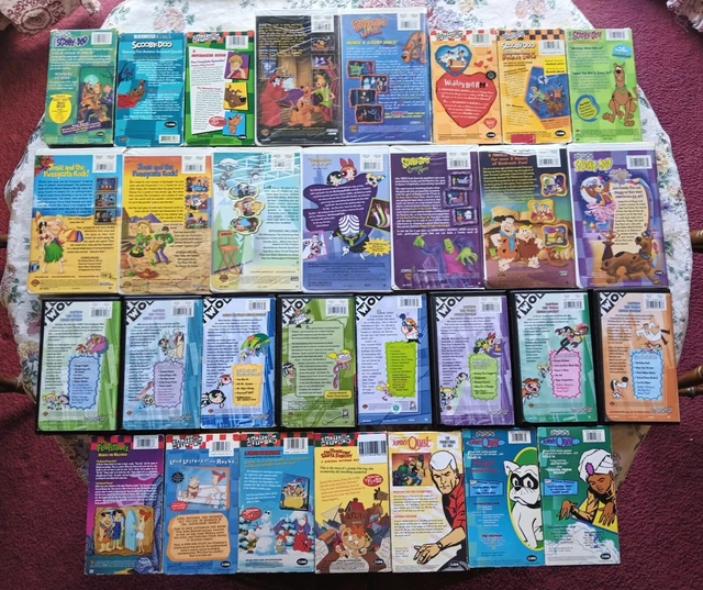 HUGE CARTOON NETWORK VHS lot Scooby Doo Powerpuff Girls Josie Pussycats ...