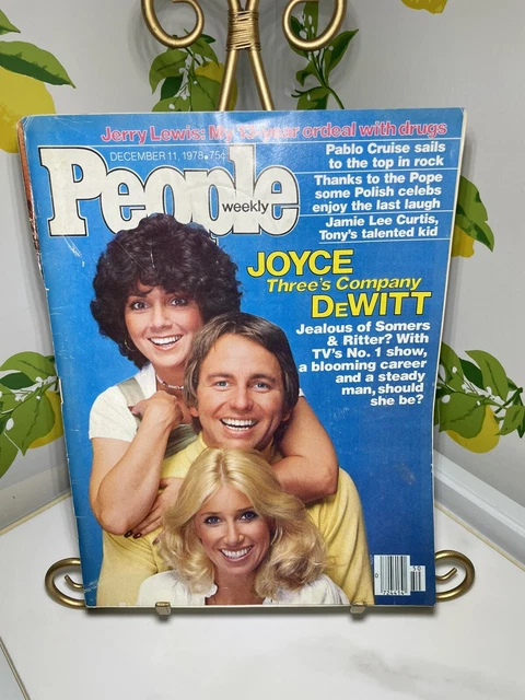PEOPLE MAGAZINE DEC 1978 Three’s Company John Ritter, Suzanne Somers ...