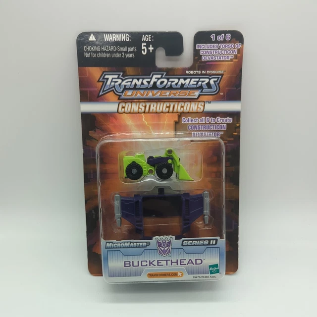 2004 TRANSFORMERS UNIVERSE Micromasters Series 2 Constructicons ...