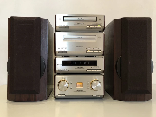 TECHNICS SC-HD560 HIFI System CD, Tape, Tuner, Amp + Speakers+ Free ...