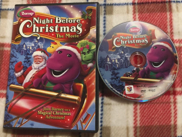 BARNEY: NIGHT BEFORE CHRISTMAS - THE MOVIE [1999] | DVD, Very Good ...