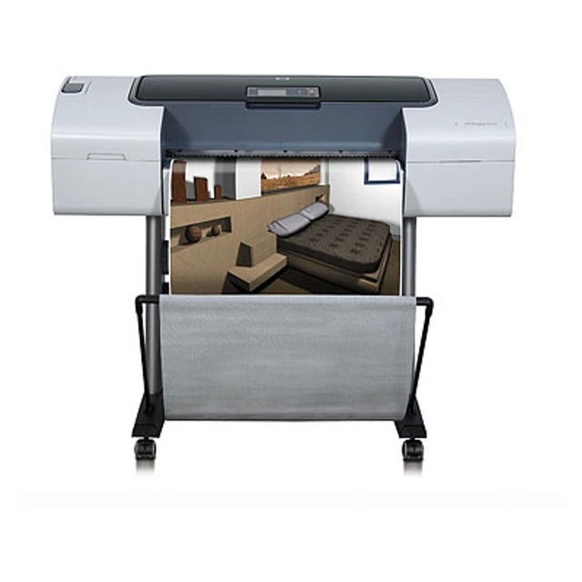 HP DESIGNJET T1100 A1 24 Inch Wide Format Colour InkJet Printer Plotter ...
