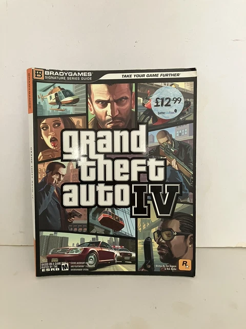 GRAND THEFT AUTO IV - Game Strategy Guide XBOX PS3 PS4 (Bradygames) GTA 4 EUR 10,93 - PicClick FR