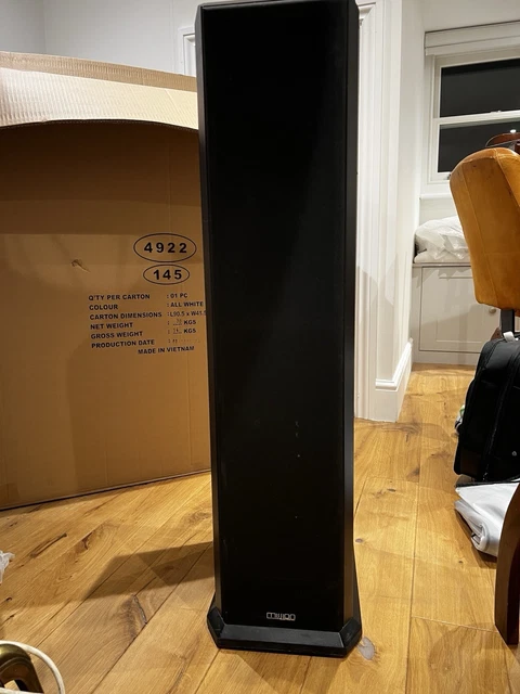 MISSION 753 BLACK Floor-Standing Speakers Pair £117.27 - PicClick UK