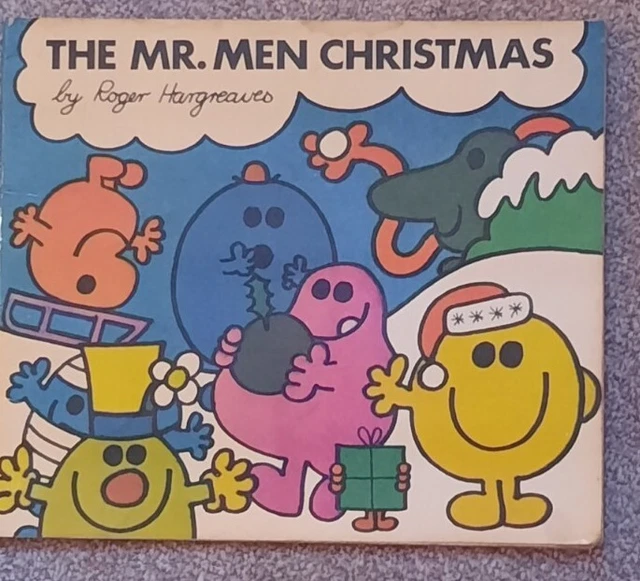 VINTAGE THE MR Men Christmas by Roger Hargreaves 1976 Book. Good ...