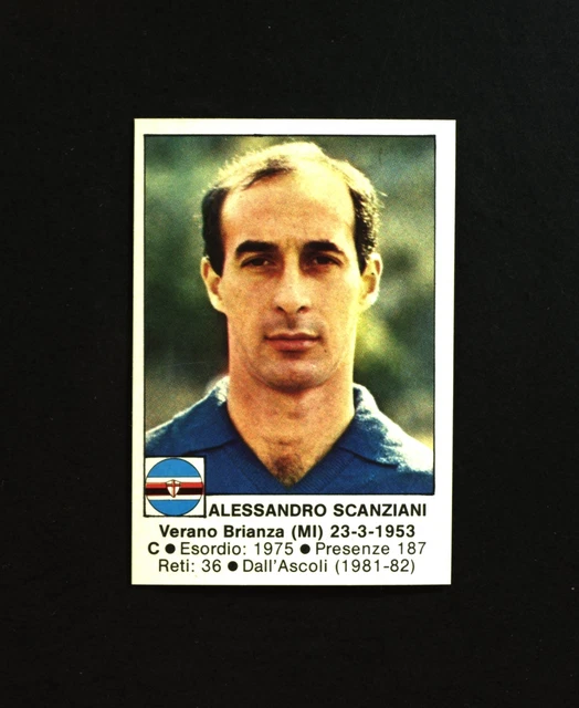 FIGURINA CALCIATORI EDIS 1984/85 - Scanziani Sampdoria # 191 EUR 1,80 - PicClick FR