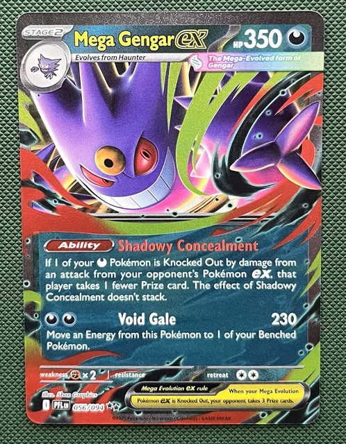 MEGA GENGAR EX 056/094 Phantasmal Flames Pokemon TCG £6.20 - PicClick UK