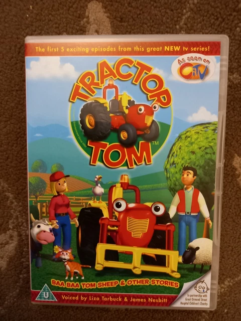 TRACTOR TOM BAA Baa Tom Sheep Dvd 5 Episodes Kids Citv £7.99 - PicClick UK