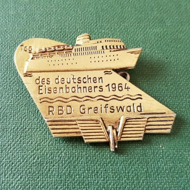 DDR ABZEICHEN - Reichsbahn - Tag des deutschen Eisenbahners ...