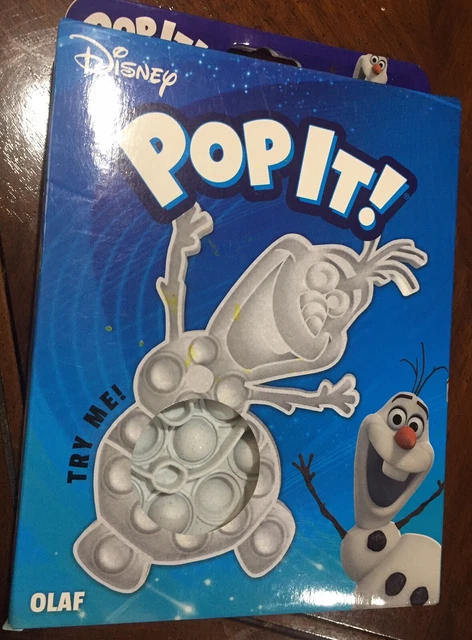 DISNEY POP IT! Sensory Fun OLAF Original Popping Game MOTOR SKILLS ...
