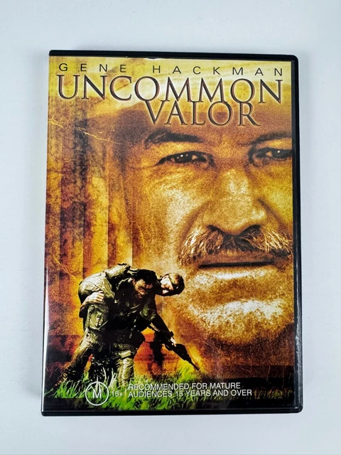 UNCOMMON VALOR (DVD 1983) Gene Hackman Fred Ward Patrick Swayze Region ...