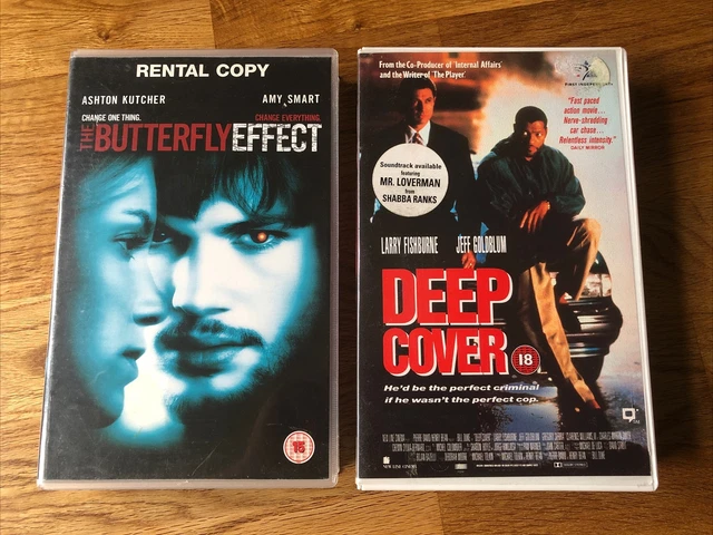 DEEP COVER VHS Video And The Butterfly Effect - Ex Rental Big Box £6.00 ...