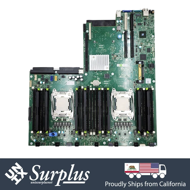 WARRANTY DELL POWEREDGE R730 Dual LGA2011-3 v4 Motherboard 72T6D Tested ...