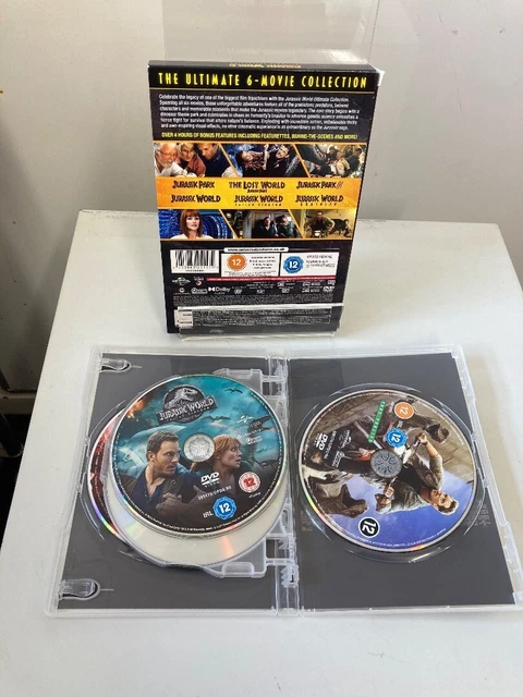 JURASSIC WORLD ULTIMATE Collection 6 DVD Box Set- CG W72 £14.99 - PicClick UK