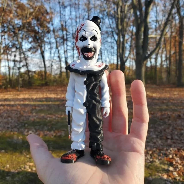 TERRIFIER STATUE ART The Clown Horror Movie Figure Scary Killer Clown ...