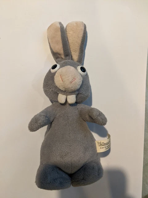 WALLACE & GROMIT The Curse Of The Were-Rabbit Small Grey Bunny Plush ... WALLACE & GROMIT The Curse Of The Were-Rabbit Small Grey Bunny Plush ...