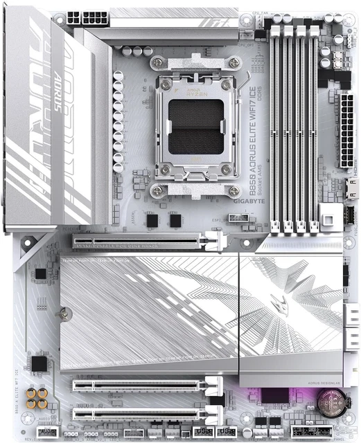 AORUS B850 AORUS ELITE WIFI7 ICE Motherboard AM5/B850/DDR5/S-ATA 6Gb/s ...