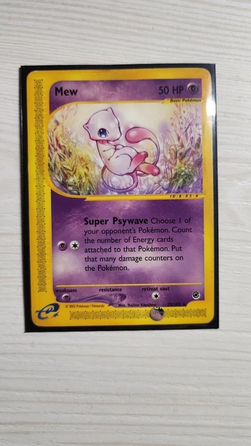 POKÉMON CARD MEW 55/165 Expedition Base Set 2002 (ENG) EUR 18,00 ...